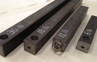Steel Sash Weights - Heaps, Arnold & Heaps Ltd